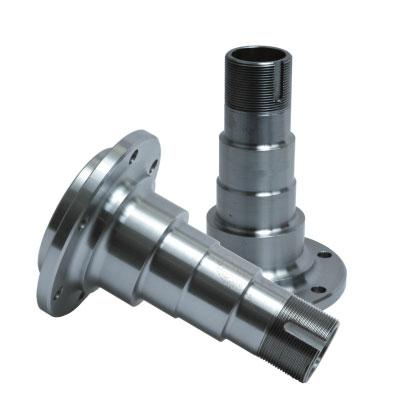 Pair of D44 Forged Front Spindles (Big Bearing) – Solid Axle Industries